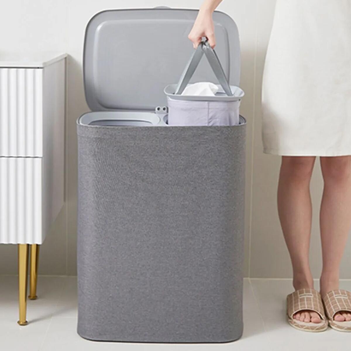 Arow Garb Katlanır Kumaş Kirli Sepeti 90 Litre | Gallery Crystal