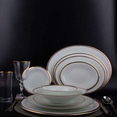 Evaliza Coupe Paisley Platin 60 Parça 12 Kişilik Yemek Takımı | Gallery ...