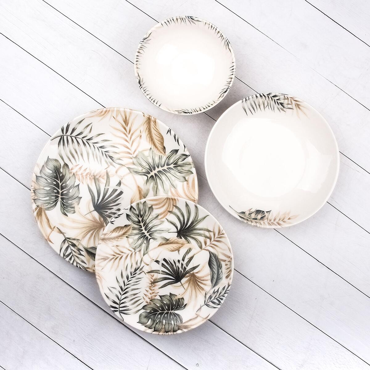 Tulu Klasik 24 Parça Yemek Seti Db1305 | Gallery Crystal